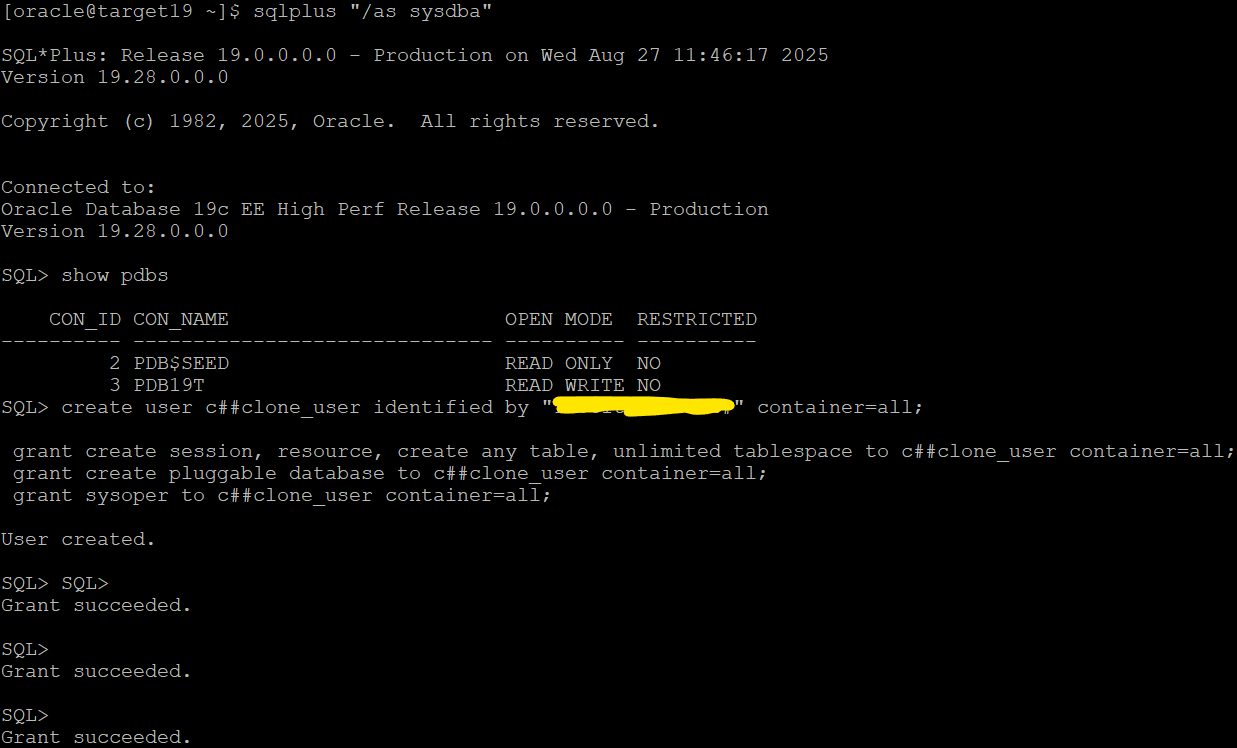 Perform a Switchover to a Refreshable Pluggable Database