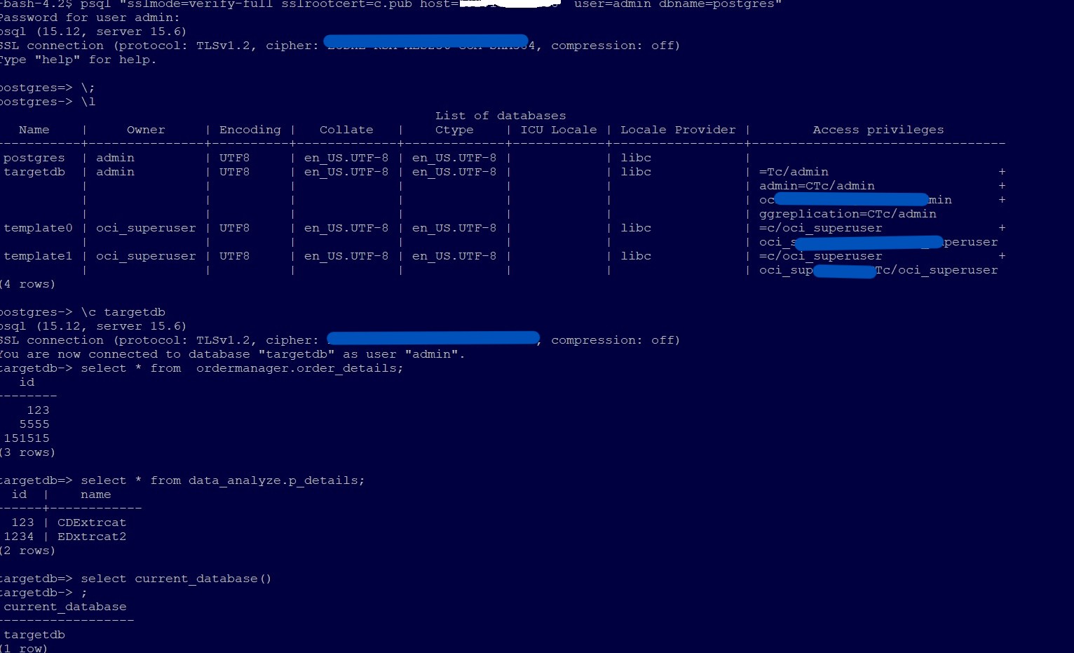 Provision OCI Database with PostgreSQL and Migrate from On-Premises with Minimum Downtime using ...