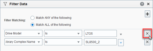 Clear the Current Filter
