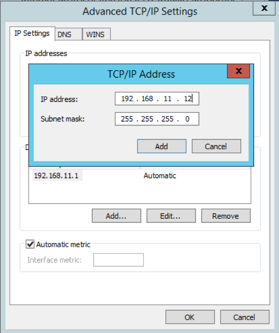 Direcciones IP privadas