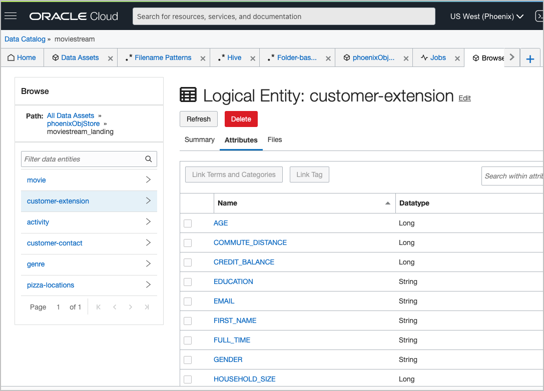 Query External Data with Data Catalog
