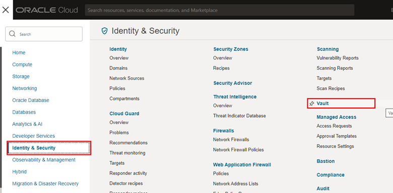 Configurar y proteger un punto final personalizado de Oracle Integration (Process) con OCI WAF