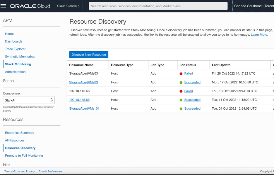Automatiser le déploiement OCI Stack Monitoring pour les instances OCI ...