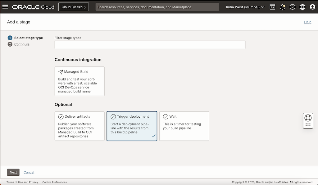 Rationalisez l'intégration et le déploiement continus frontaux avec OCI DevOps Service et OCI ...