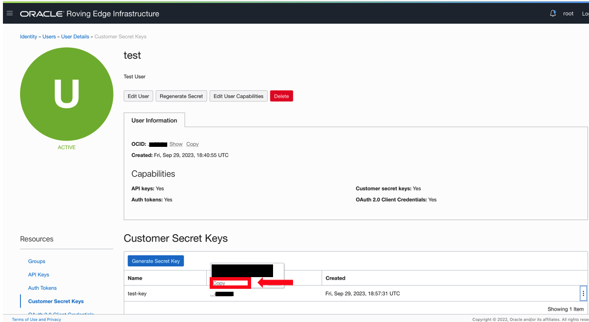 Utilisation des clients de navigation dans les fichiers avec Oracle Roving Edge Infrastructure ...