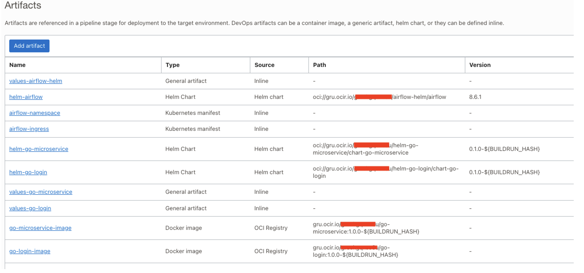 Créer des pipelines OCI DevOps pour Apache Airflow et les déployer à l'aide de Helm