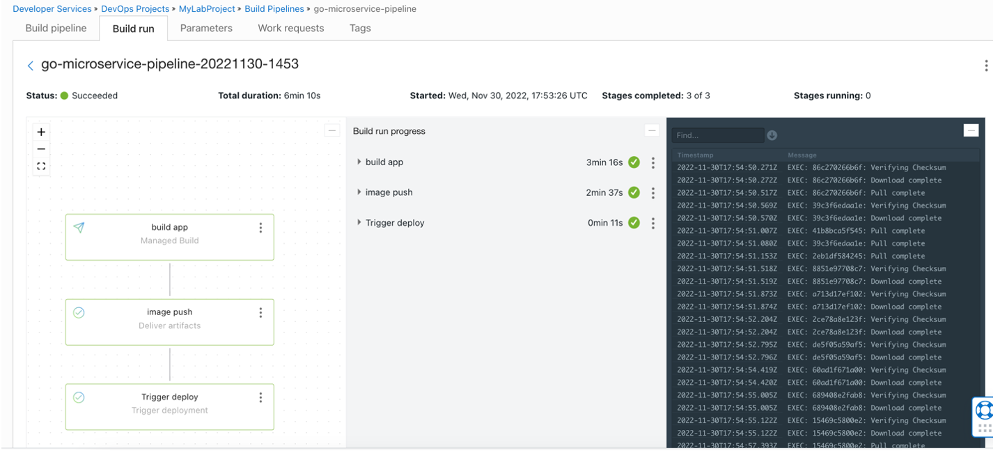 Créer des pipelines OCI DevOps pour Apache Airflow et les déployer à l'aide de Helm
