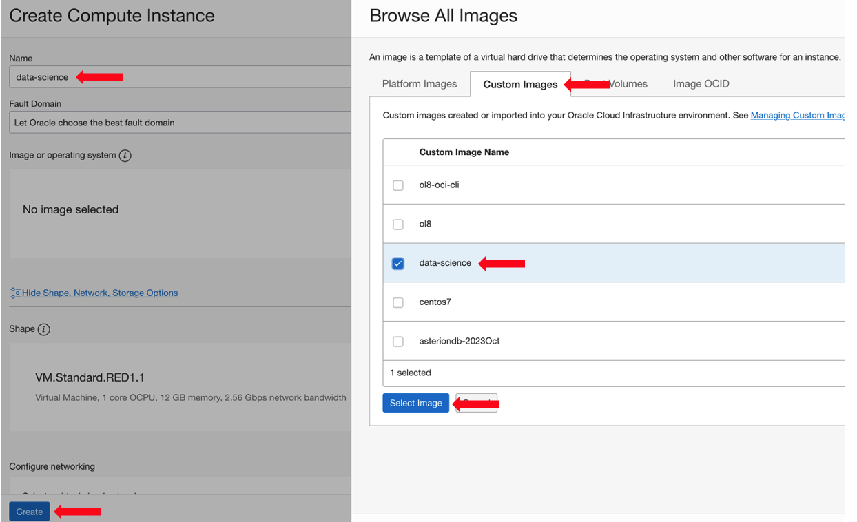 Utilisation des images Oracle Marketplace sur Oracle Roving Edge Infrastructure et Oracle ...