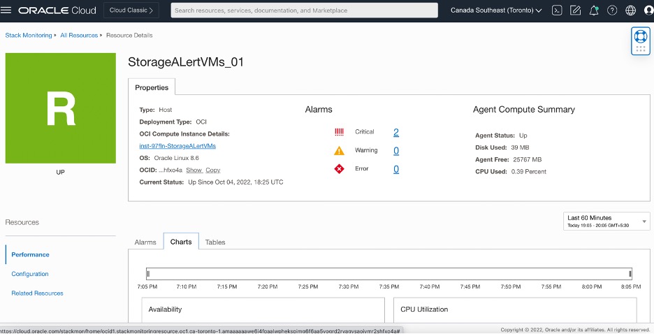 Gérer l'utilisation des disques de machine virtuelle à l'aide de Stack Monitoring