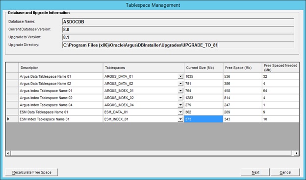 Installing the Argus Safety Database