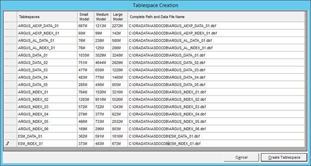 Installing the Argus Safety Database