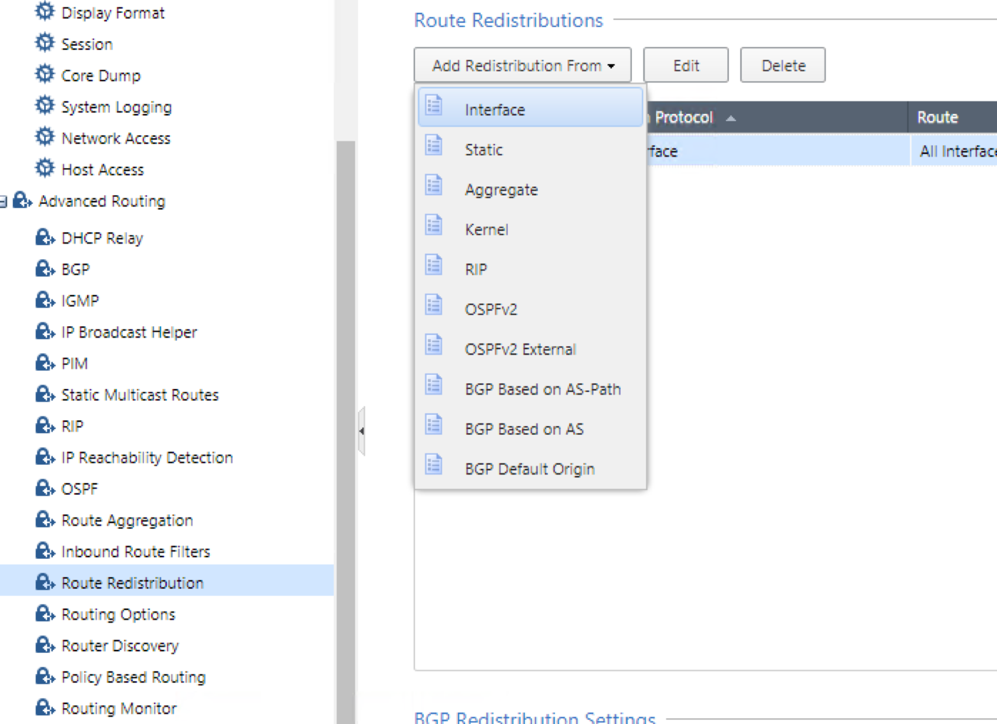 Check Point: Route-Based