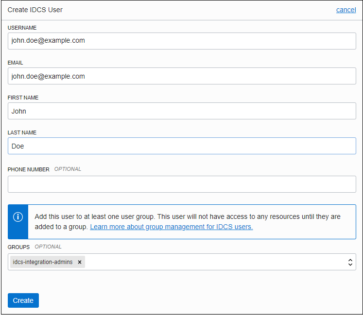 Configuring Access To Create And Manage Instances In The Console