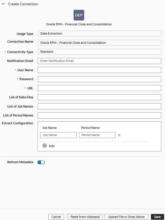 About Managing Data Connections