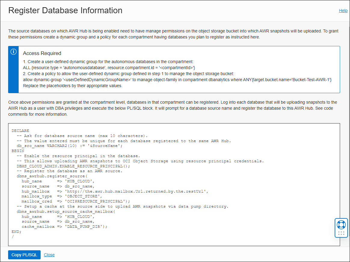 Analyze Automatic Workload Repository (AWR) Performance Data