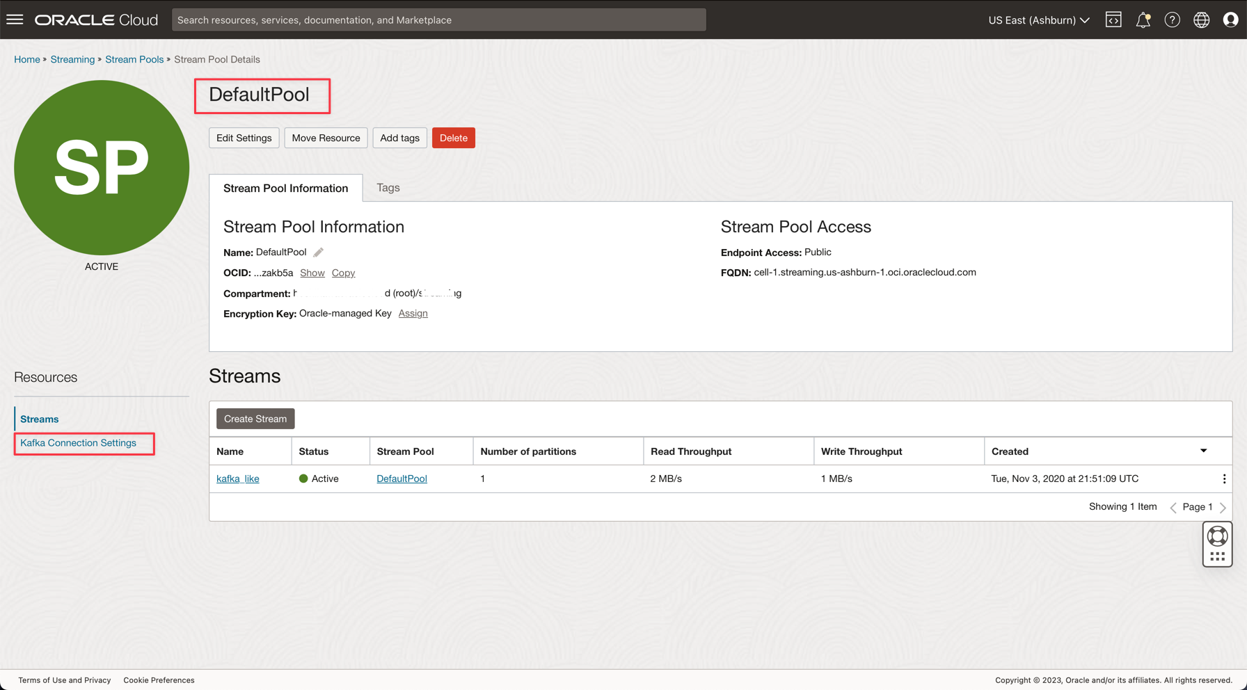 Uso Di Flusso Dati Oci Con Apache Spark Streaming Per Elaborare Un