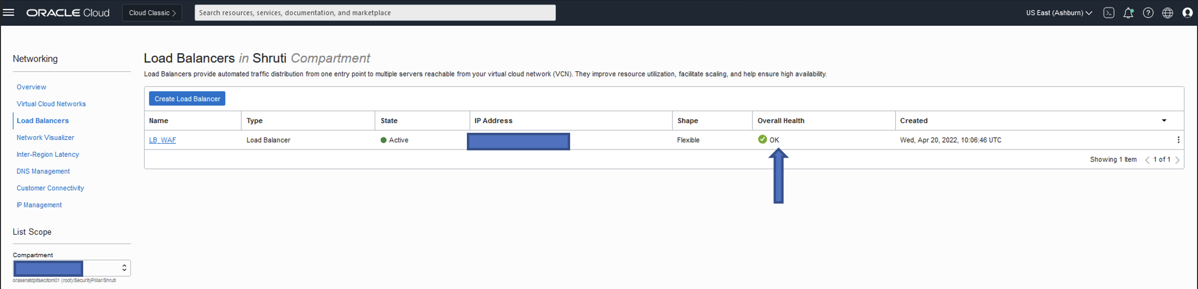 Aggiungere la protezione di Oracle Cloud Infrastructure Web Application Firewall a un load ...