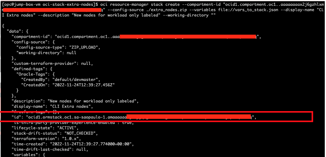 Prepara e configura lo stack di Resource Manager OCI per la creazione di nodi aggiuntivi su OKE