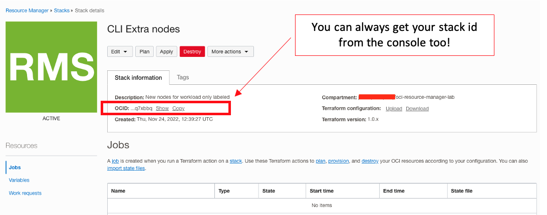 Prepara e configura lo stack di Resource Manager OCI per la creazione di nodi aggiuntivi su OKE