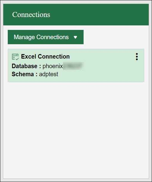 The Data Analysis Tool