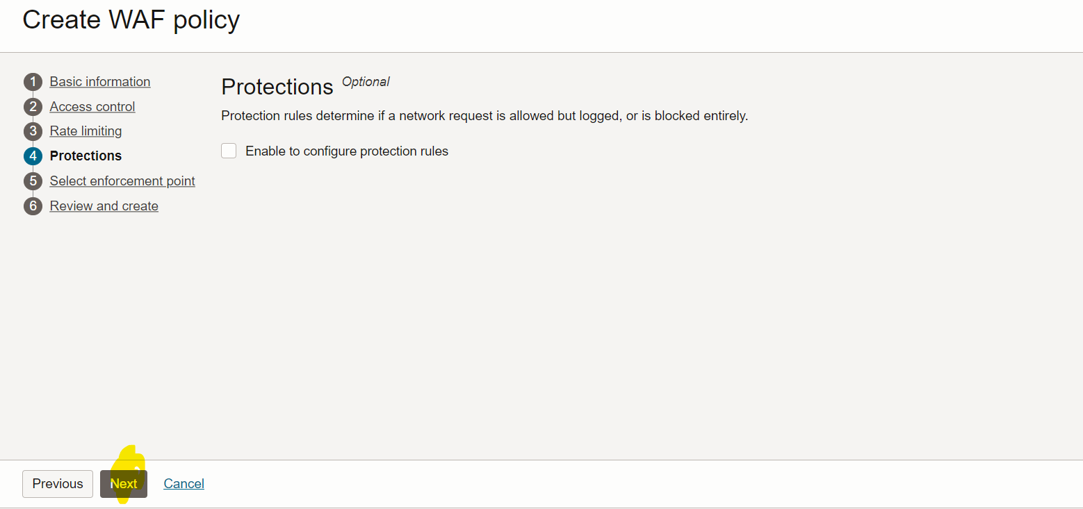 Oracle Cloud Infrastructure Load BalancerおよびRegional Web Application Firewallを使用してオンプレミスのWeb ...
