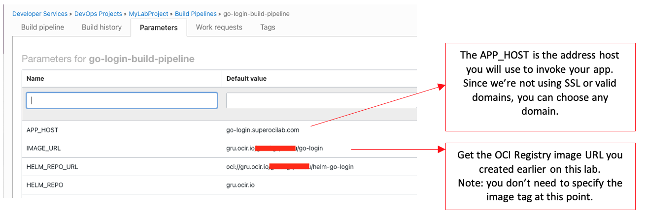 OCI DevOpsパイプラインを作成して、Golangマイクロサービスを構築およびデプロイします。