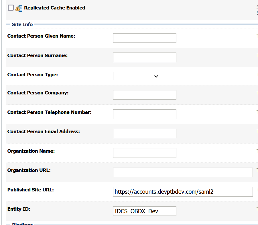 Oracle Banking Digital Experience와 Ping for Single Sign-On 통합