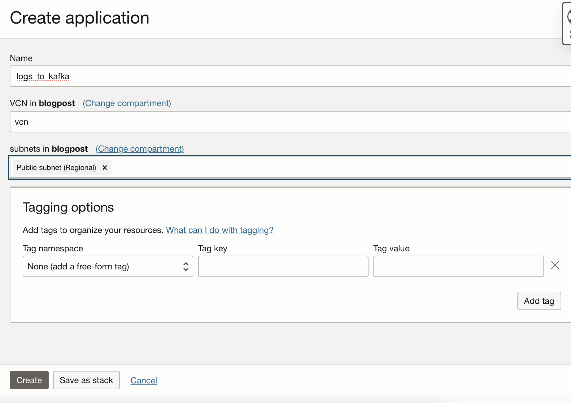 Oci 기능을 사용하여 Oci 로깅에서 Mtls 구성 Kafka로 로그 푸시