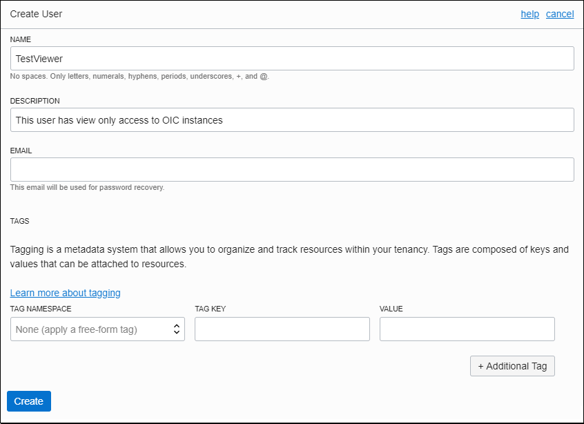Adicionando E Atribuindo Usu rios Do Oracle Infrastructure Para 
