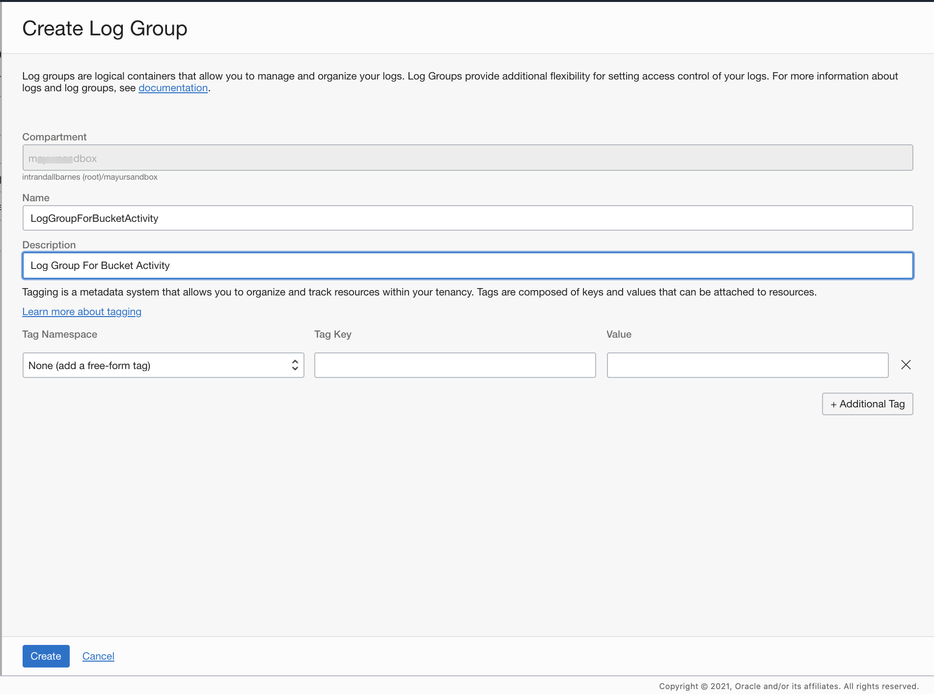 Mover logs do Oracle Cloud Infrastructure para o Sumo Logic