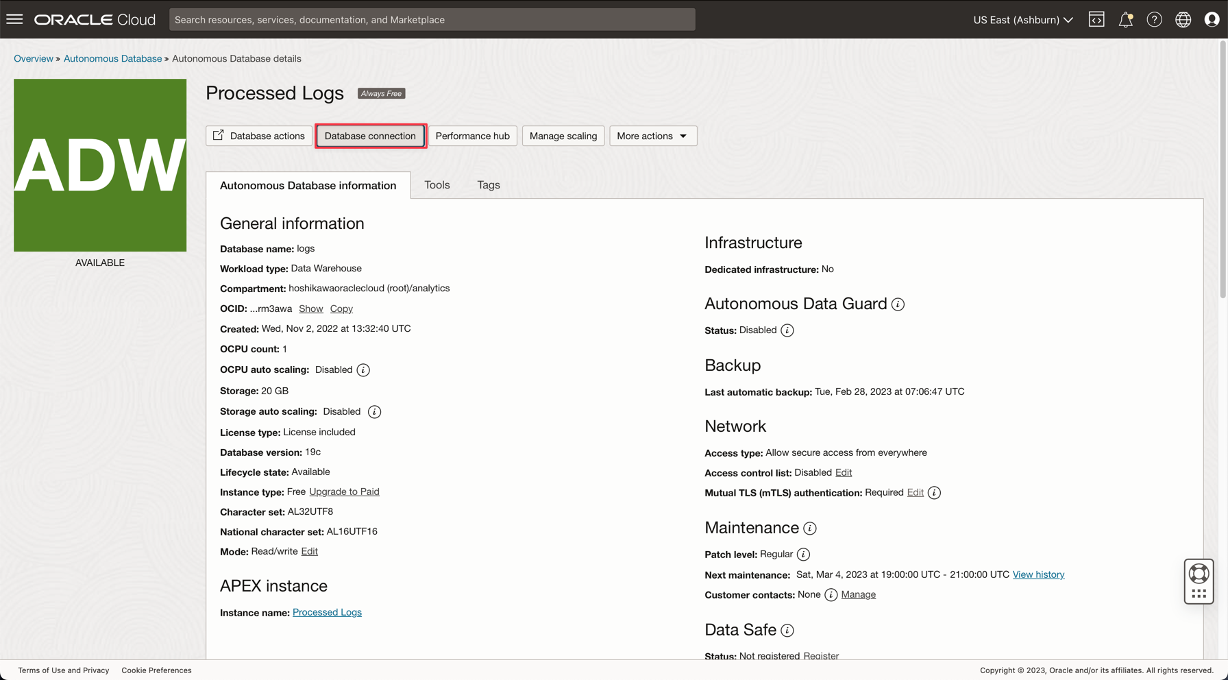 Processar arquivos grandes no Autonomous Database e no Kafka com o ...