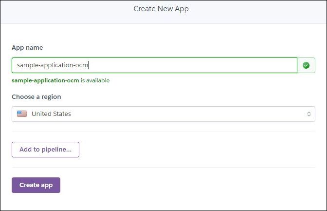 在 Heroku 上使用 Oracle Content Management 中的体验编排部署应用