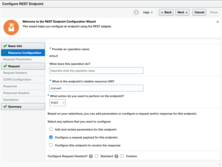 使用 Oracle Integration 将 API 迁移到 Oracle Cloud Infrastructure API Gateway