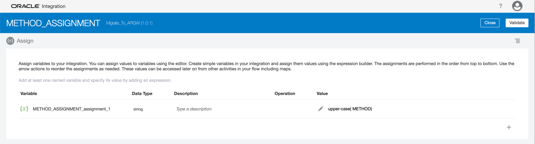 使用 Oracle Integration 将 API 迁移到 Oracle Cloud Infrastructure API Gateway