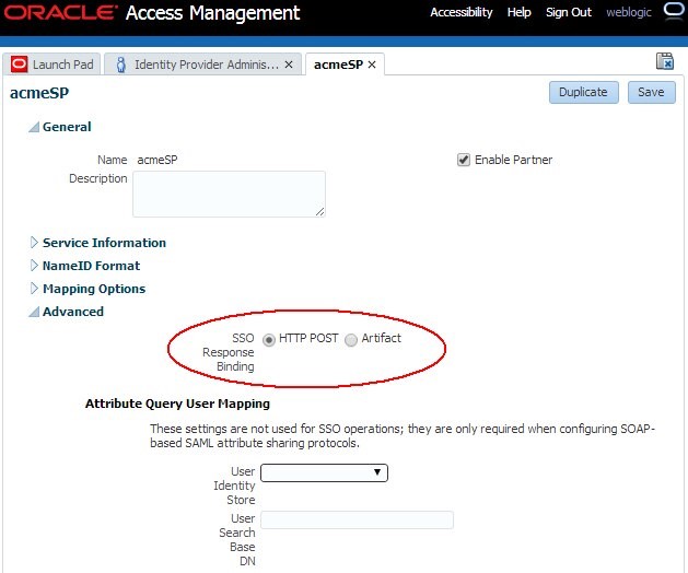 在 OAM 和 IdP 中创建 SAML 1.1 和 OpenID 2.0 SP 合作伙伴