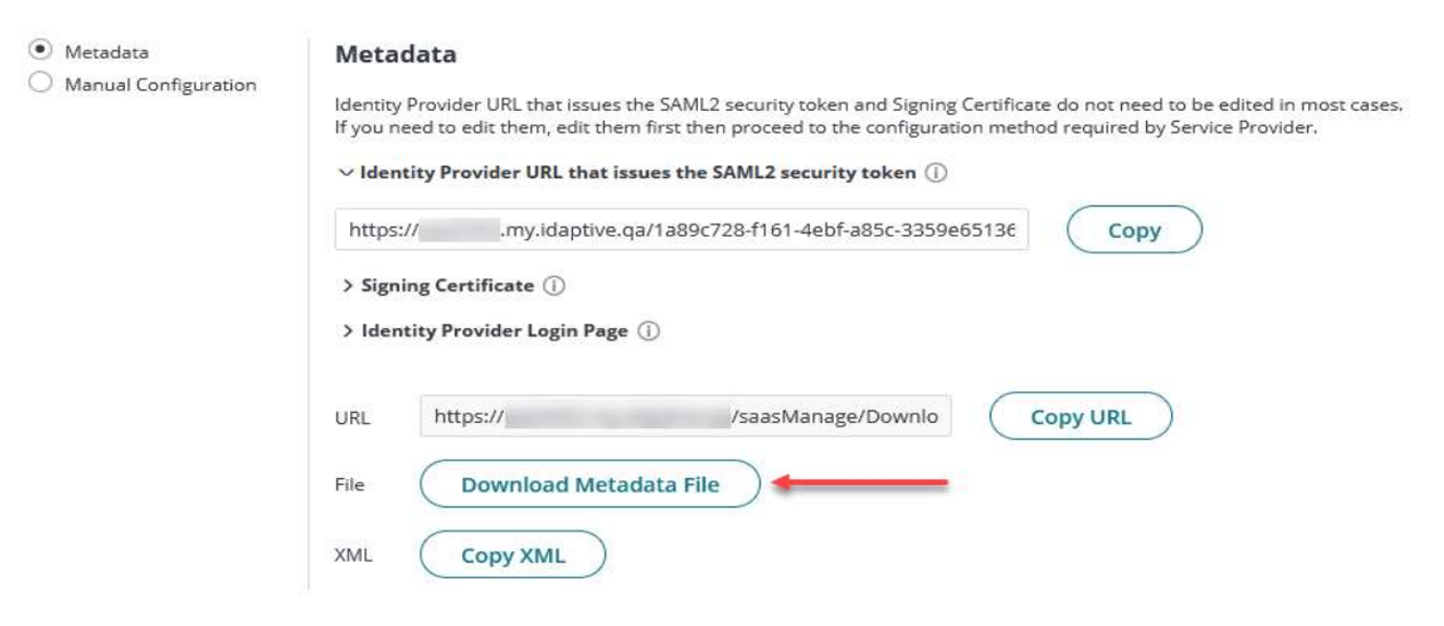 設定 Oracle Identity Cloud Service 與 CyberArk 之間的同盟和使用者佈建