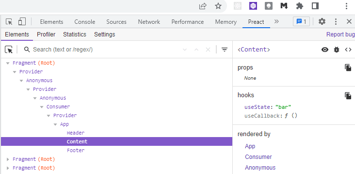 對 Oracle JET 虛擬 DOM 應用程式進行除錯