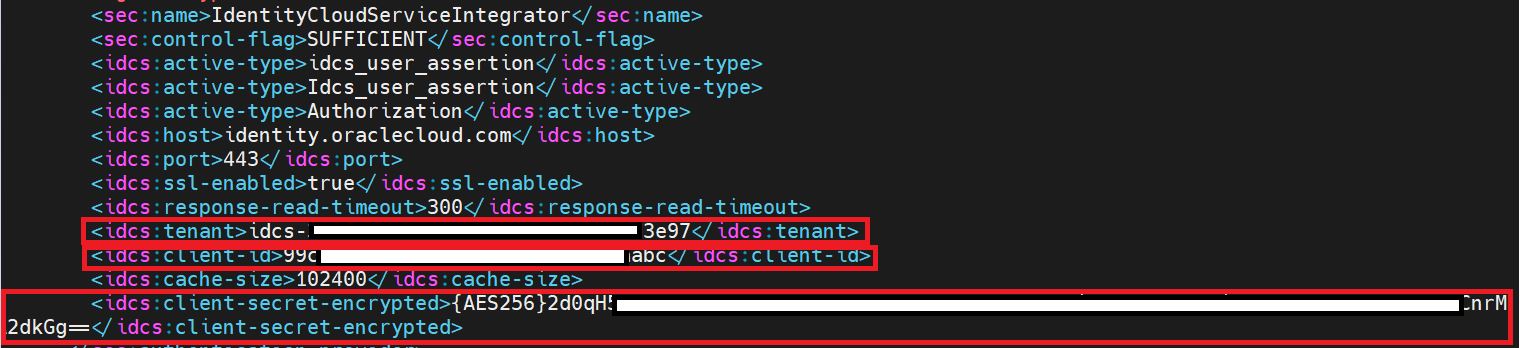 將 Oracle Essbase 使用者的驗證流程更新至其他 Identity Cloud Service