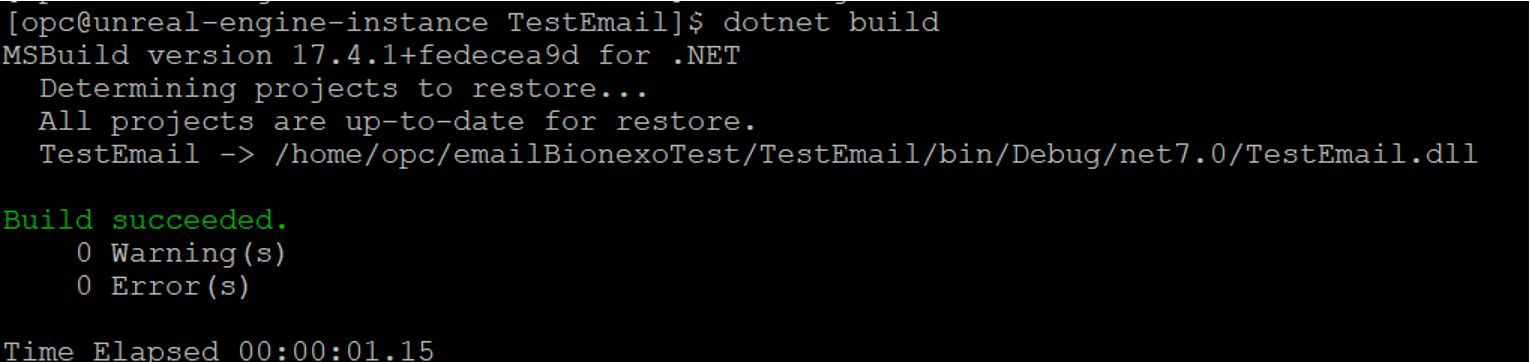 設定 C-Sharp 程式碼使用 Oracle Cloud Infrastructure Email Delivery 服務