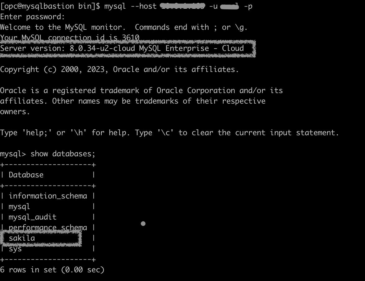 使用複製將 MySQL 的 Google Cloud Platform CloudSQL 移轉至 Oracle Cloud ...